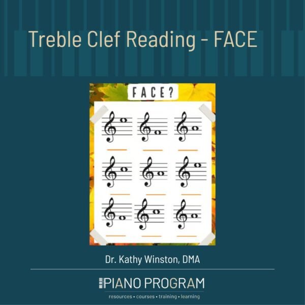 Treble Clef FACE Music Reading | Piano Program